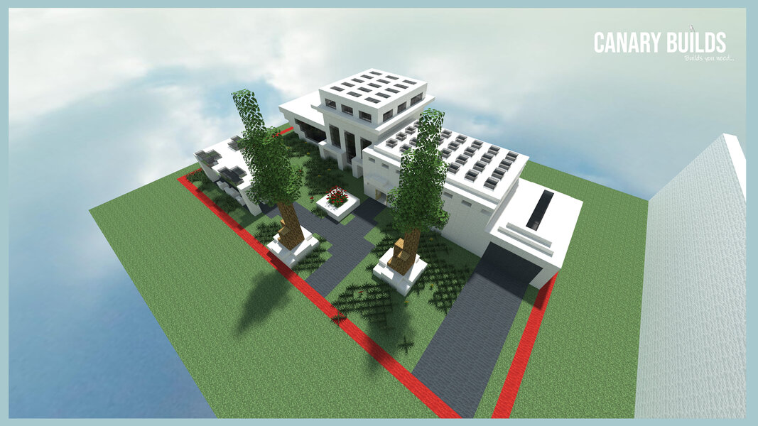 Modern House For Free Schematic | BuiltByBit