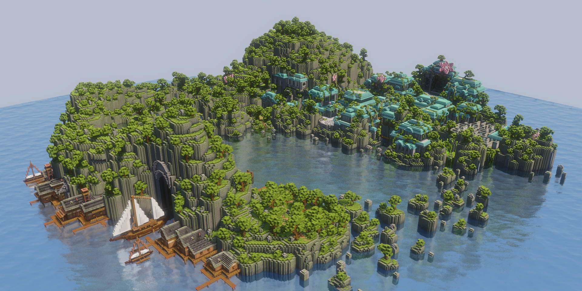 Island City | Full Interior | BuiltByBit