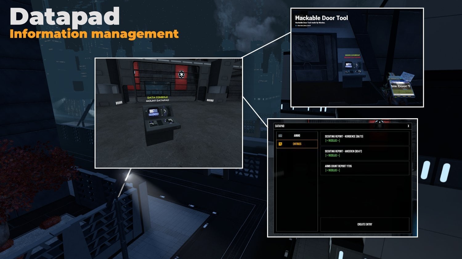 NCS Datapad | BuiltByBit