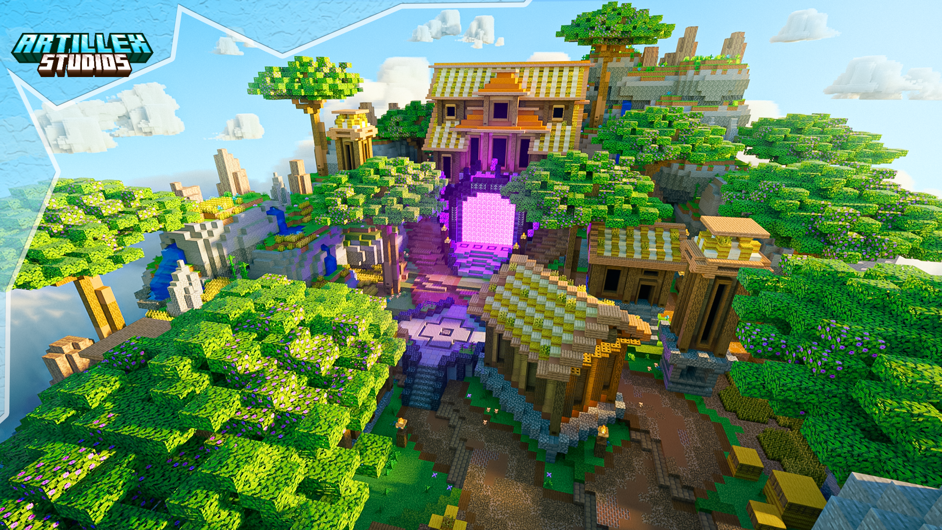 Portal Town - Hub/Lobby | 120x120 | BuiltByBit