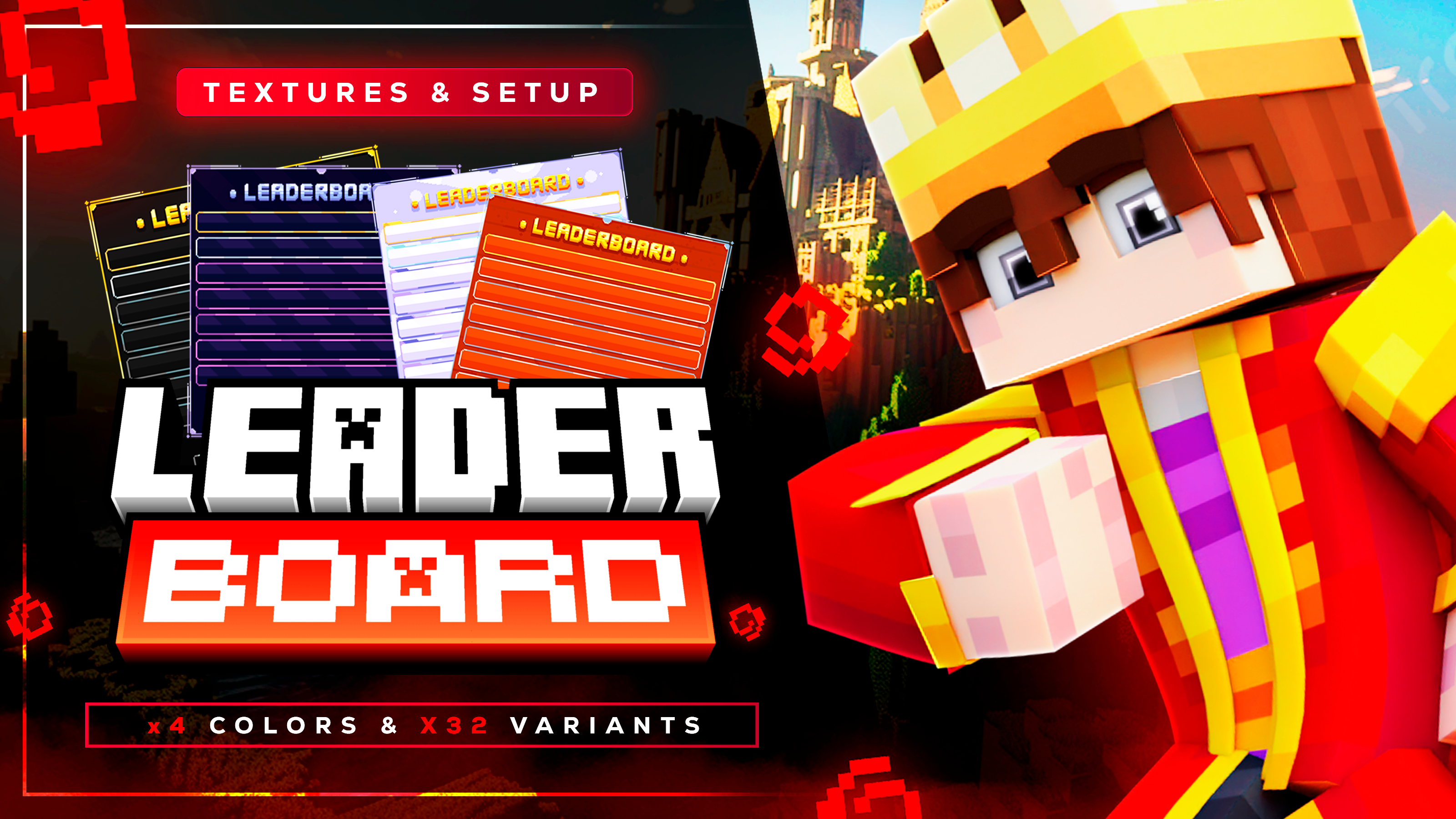 x4 Leaderboard Pack | Textures & Setup | BuiltByBit