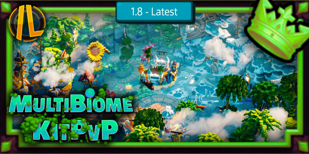 Multi Biome v2 | 500x500 | Kit PvP Arena | BuiltByBit