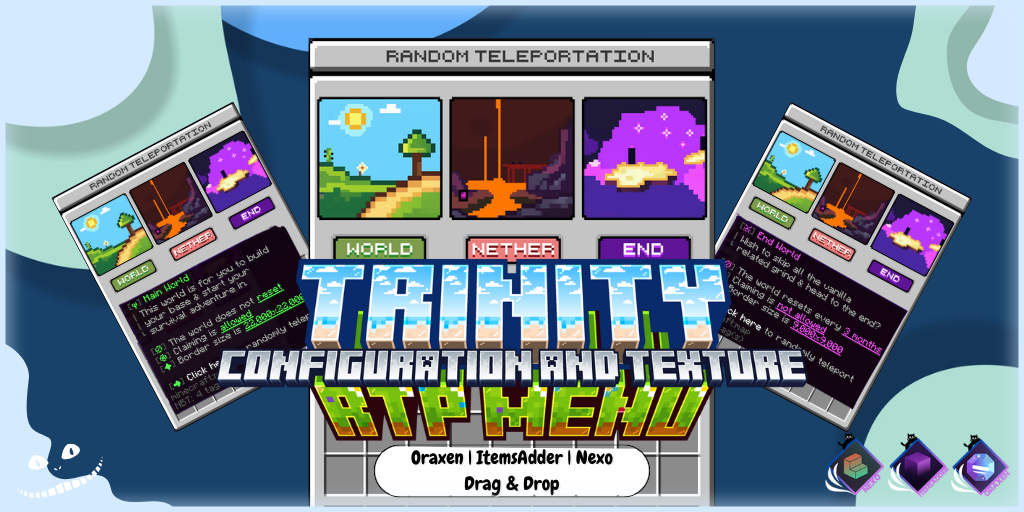 Trinity RTP Texture | Oraxen / Nexo / IA | BuiltByBit