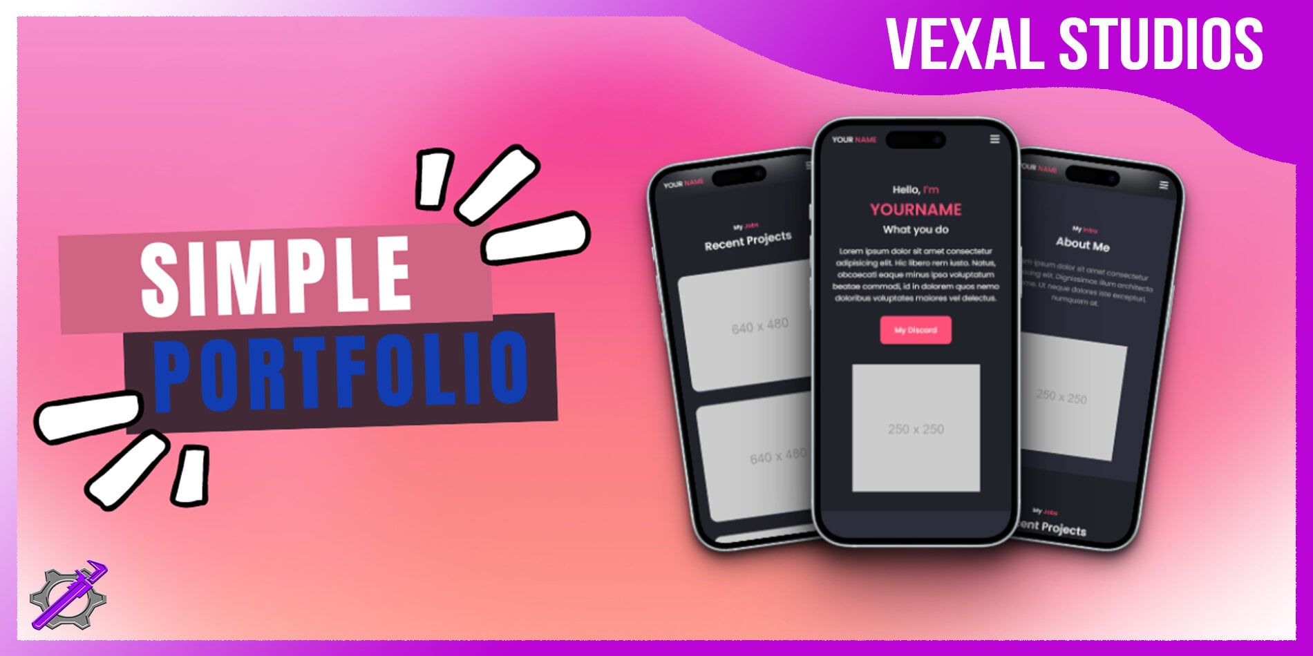 Clean Portfolio Page | BuiltByBit