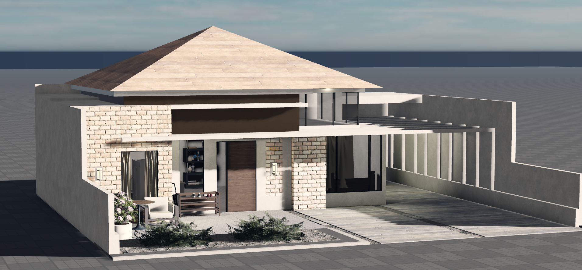 Modern Indonesian House | BuiltByBit