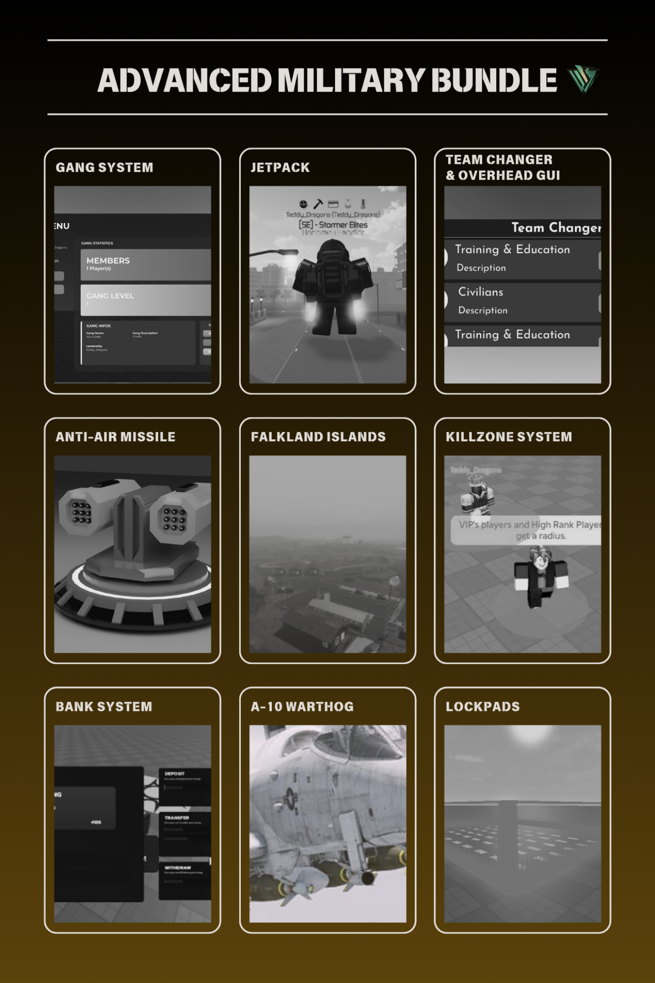 Advanced Army Pack | BuiltByBit