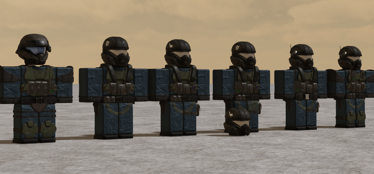 Navy Sci-Fi Morphs Pack | BuiltByBit