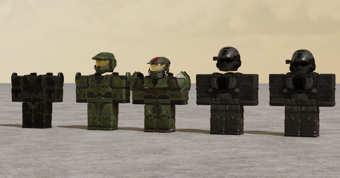 Sci-Fi Oni Morphs Pack | BuiltByBit