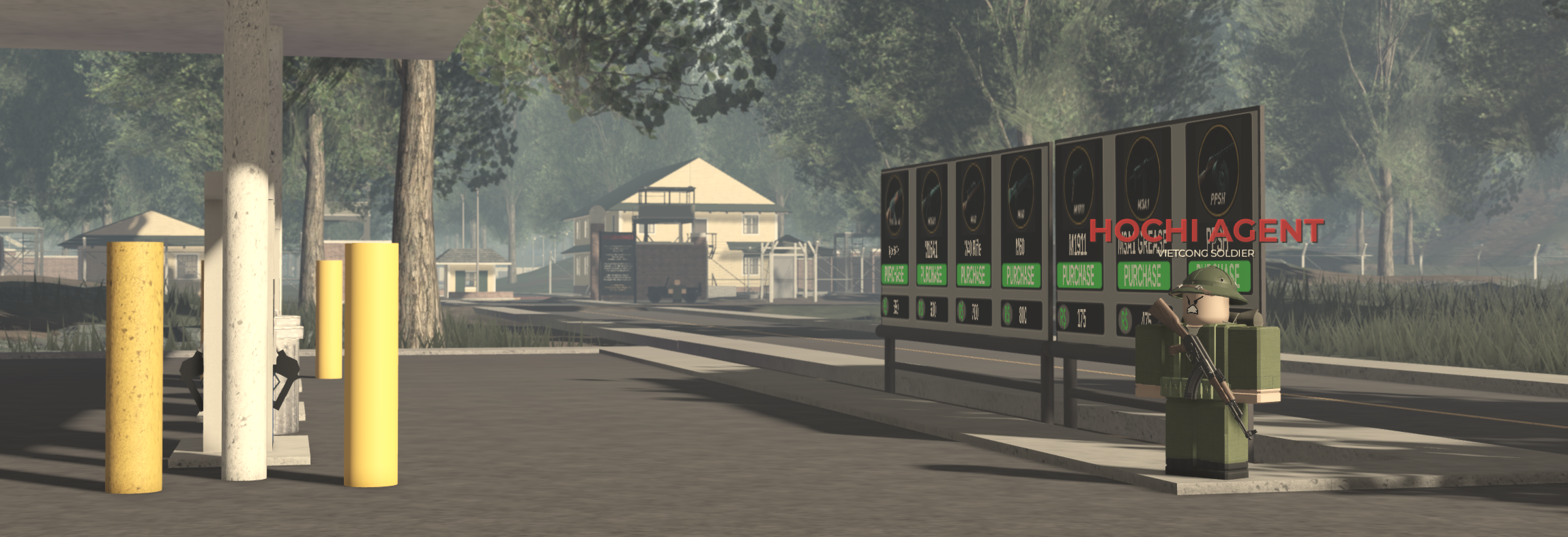 Military base based on USM 1960s | BuiltByBit