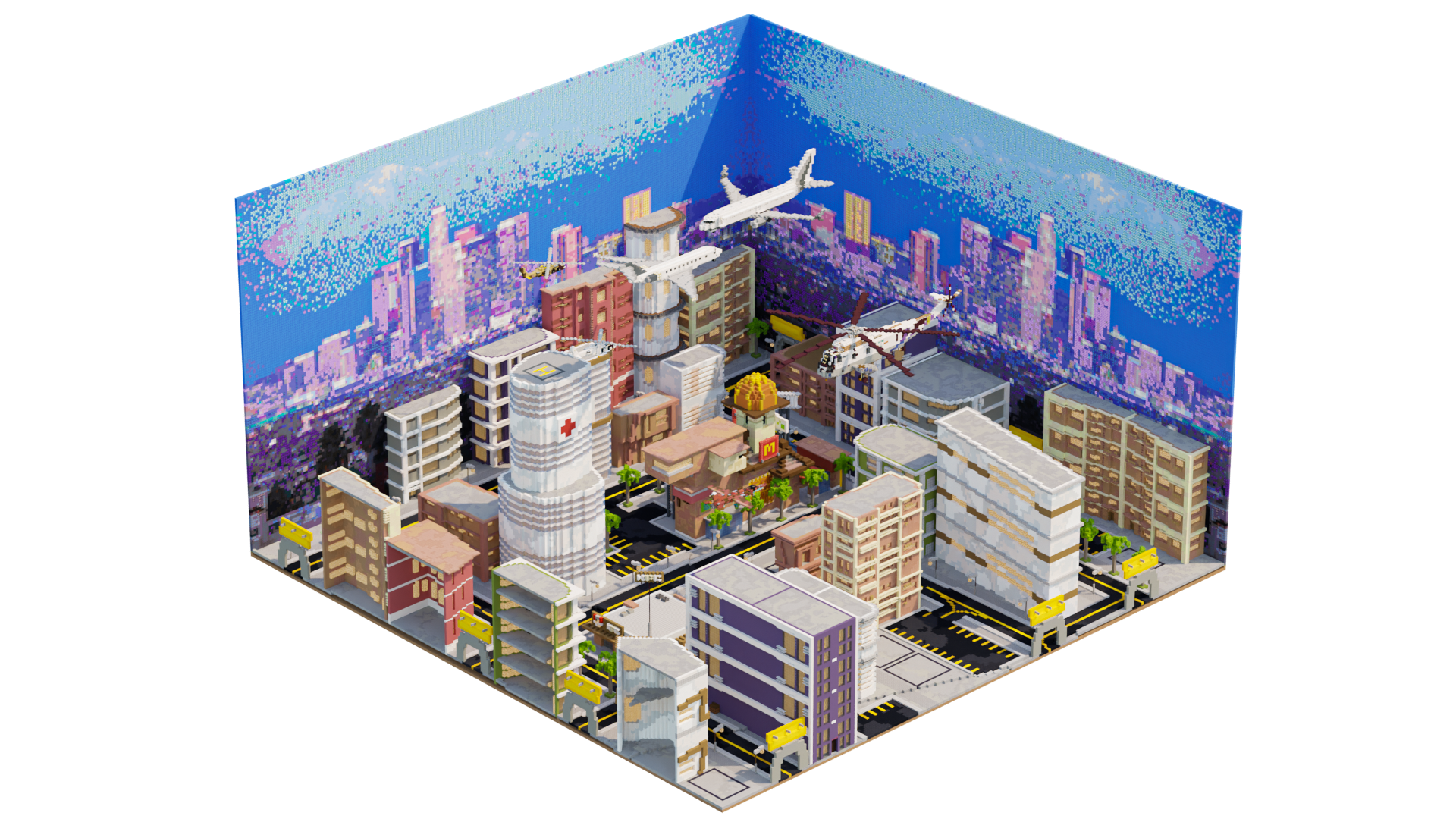 BoxPVP City Map | BuiltByBit