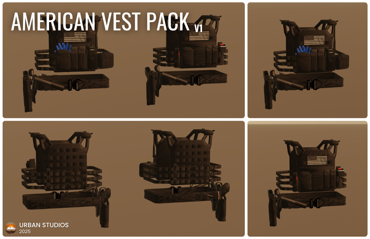 American Vest Pack v1 | BuiltByBit
