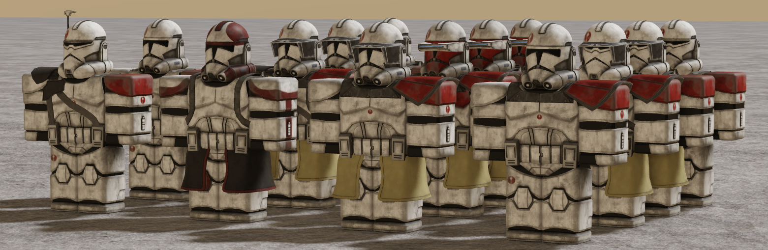 Clone Wars 91st Mobile Reconnaissance | BuiltByBit