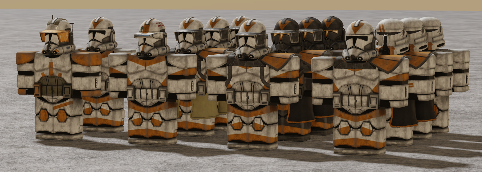 Clone Wars 212th Attack Battalion Morphs | BuiltByBit