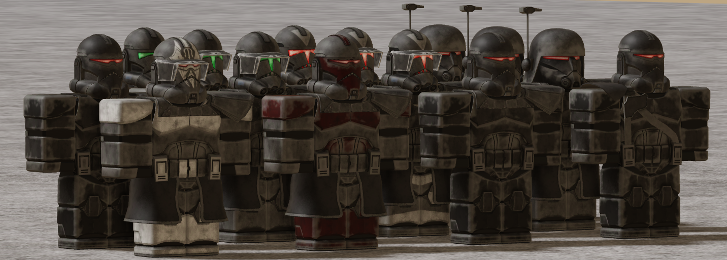 Clone Wars Republic Intelligence Morphs | BuiltByBit