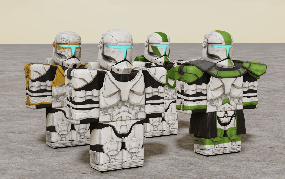 Clone Wars Phase 2 Morphs Pack | BuiltByBit