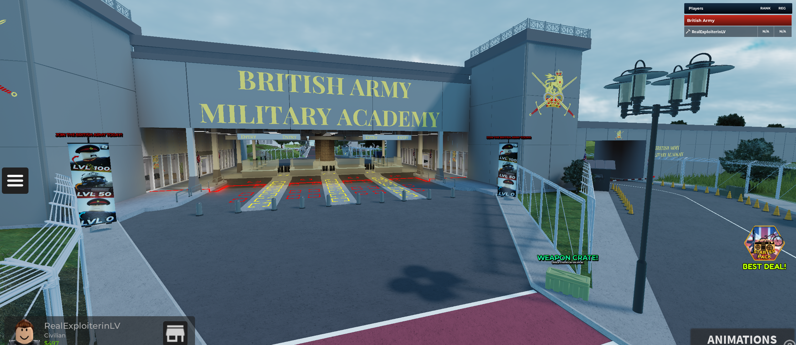 Sandhurst Military Academy V2 | BuiltByBit