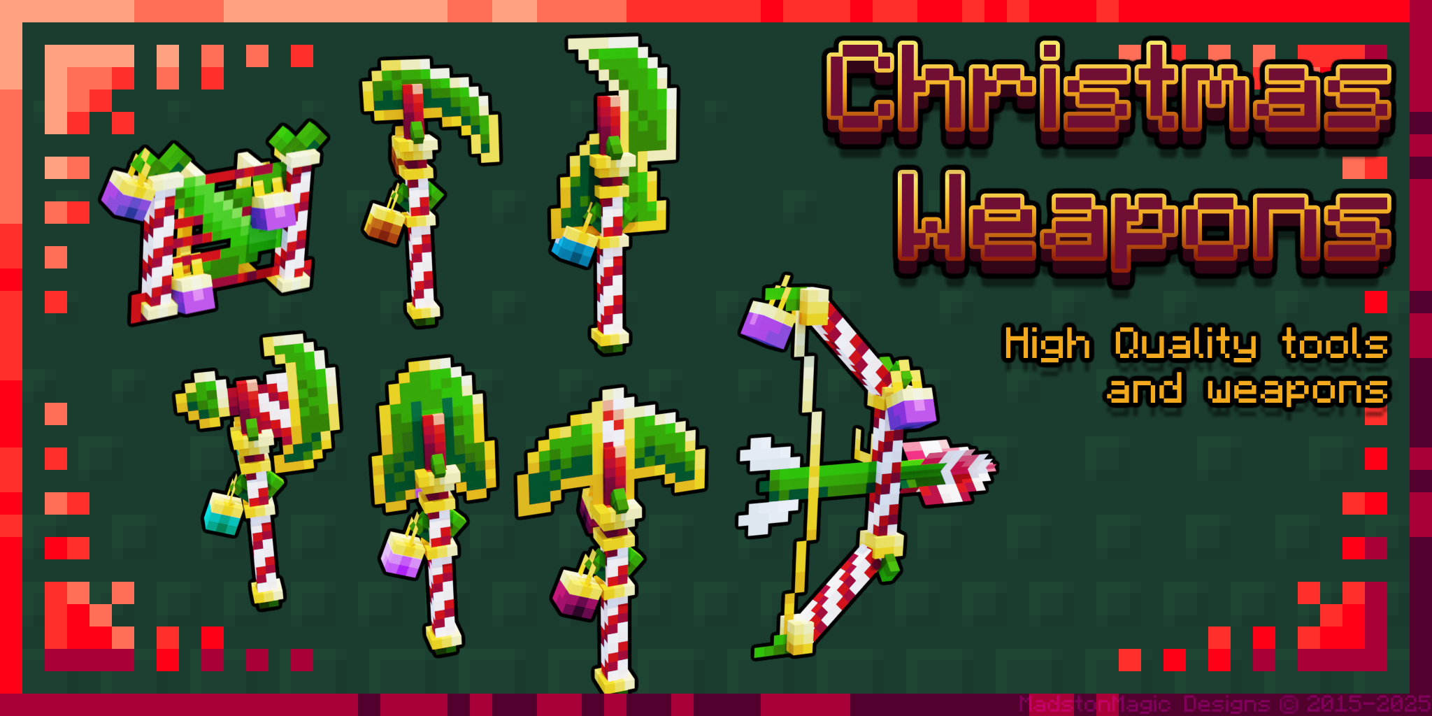 MMD | Christmas Weapons | Basic Weapons | BuiltByBit