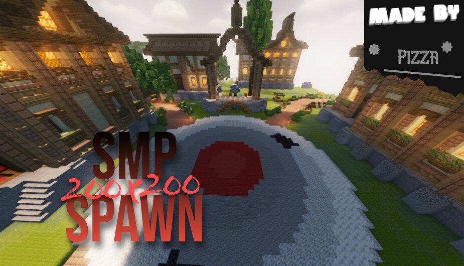 Minecraft Smp spawn 200x200 | BuiltByBit