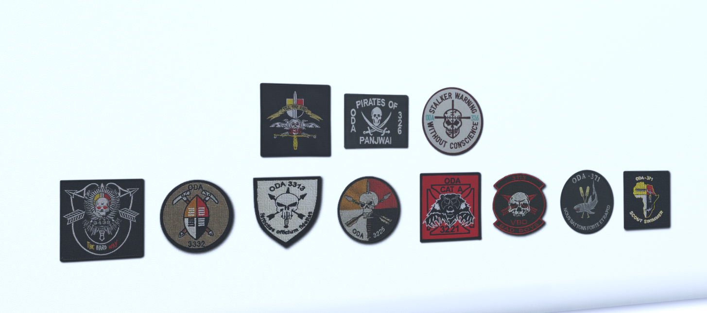3rd Special Forces Group Patches | BuiltByBit