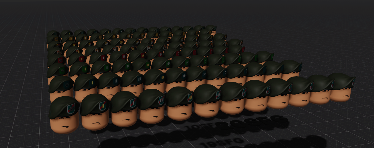 8-in-1 US SFG Berets Pack | BuiltByBit