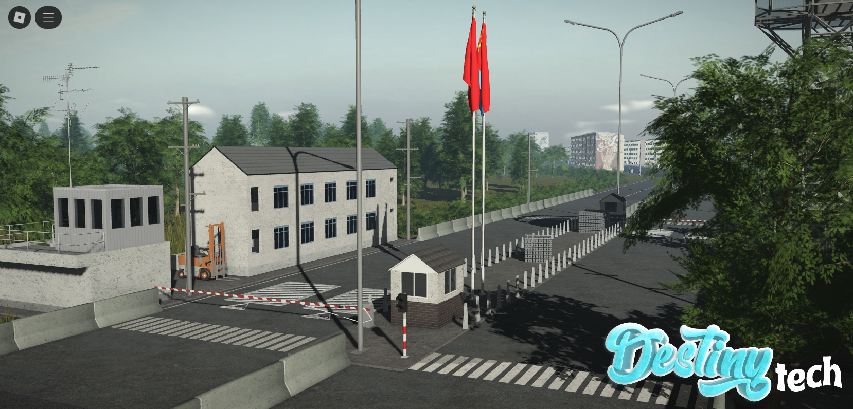 Soviet Border Crossing 1980s | BuiltByBit