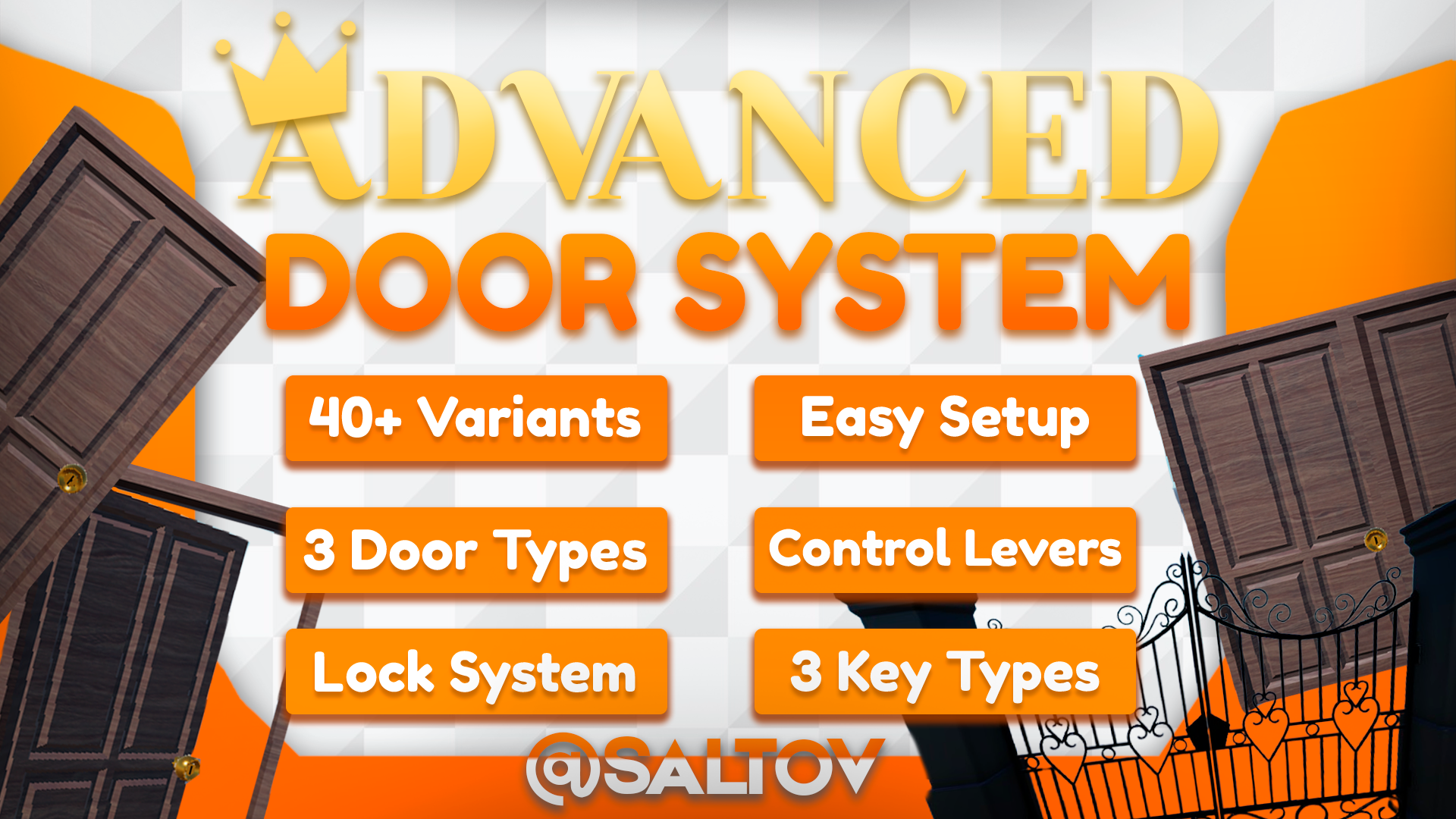 Advanced Door System | BuiltByBit