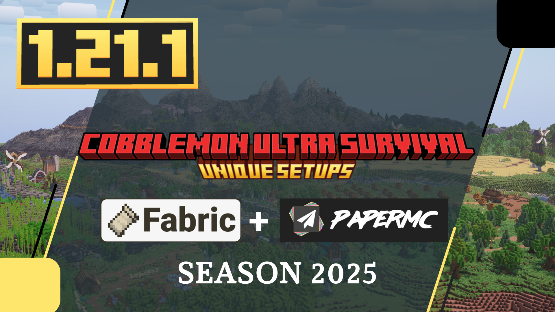 Cobblemon Ultra Survival | Fabric Setup | BuiltByBit