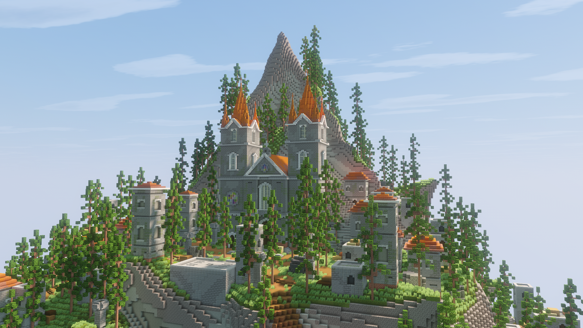 Spawn-Mountain Village 500x500 | BuiltByBit