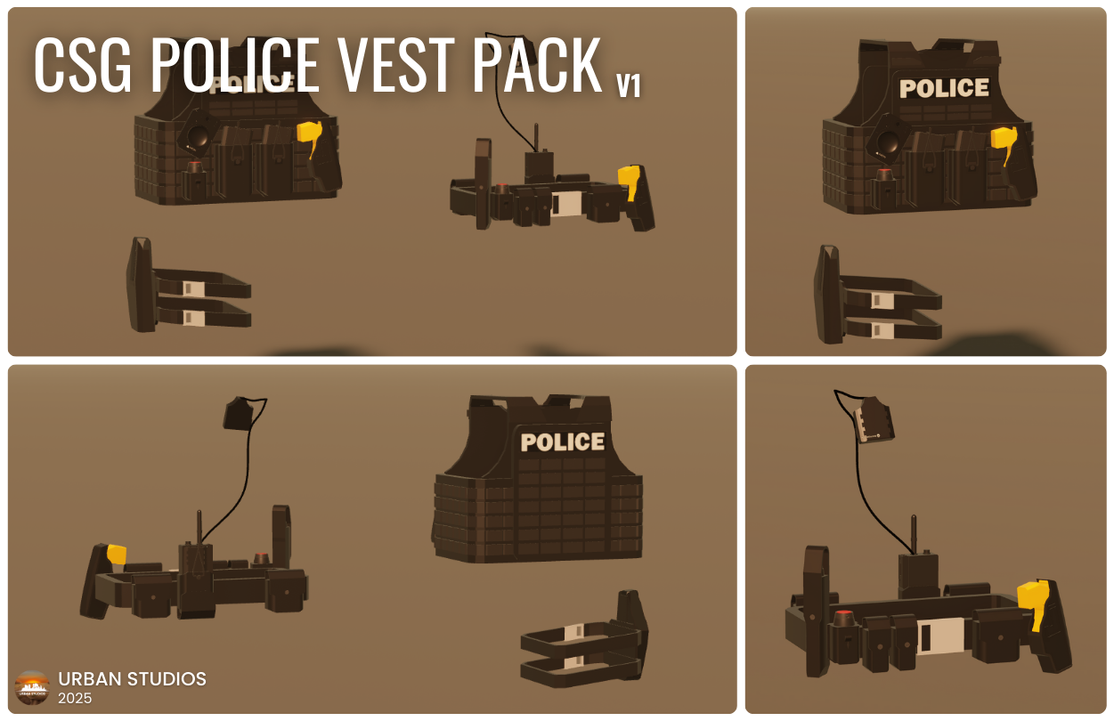 CSG Police Vest Pack v1 | BuiltByBit