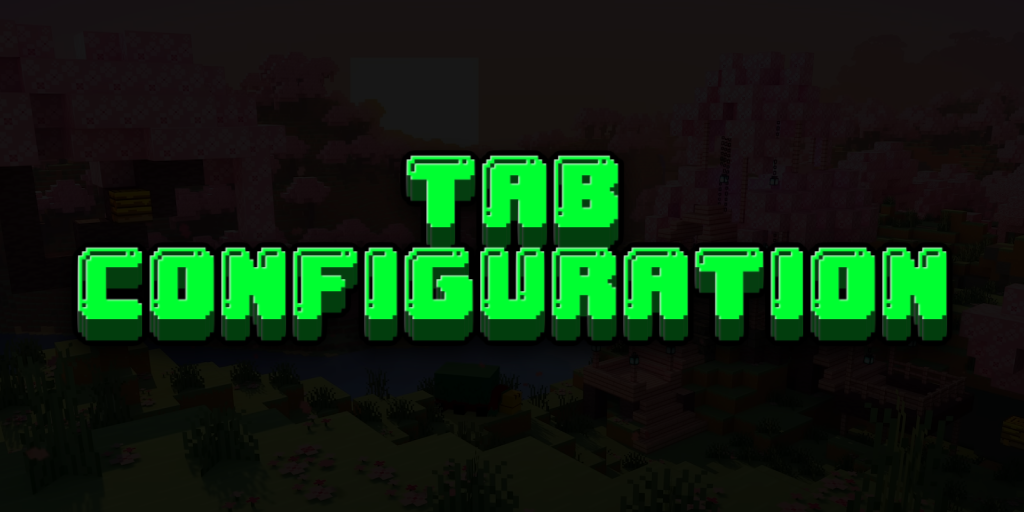 TAB Configuration | Simple & Clean | BuiltByBit