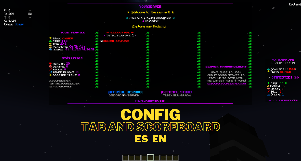 Tab and Scoreboard ES - EN | BuiltByBit