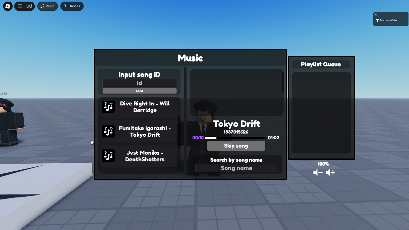 Roblox Club System - Dance Sync Playlist | BuiltByBit