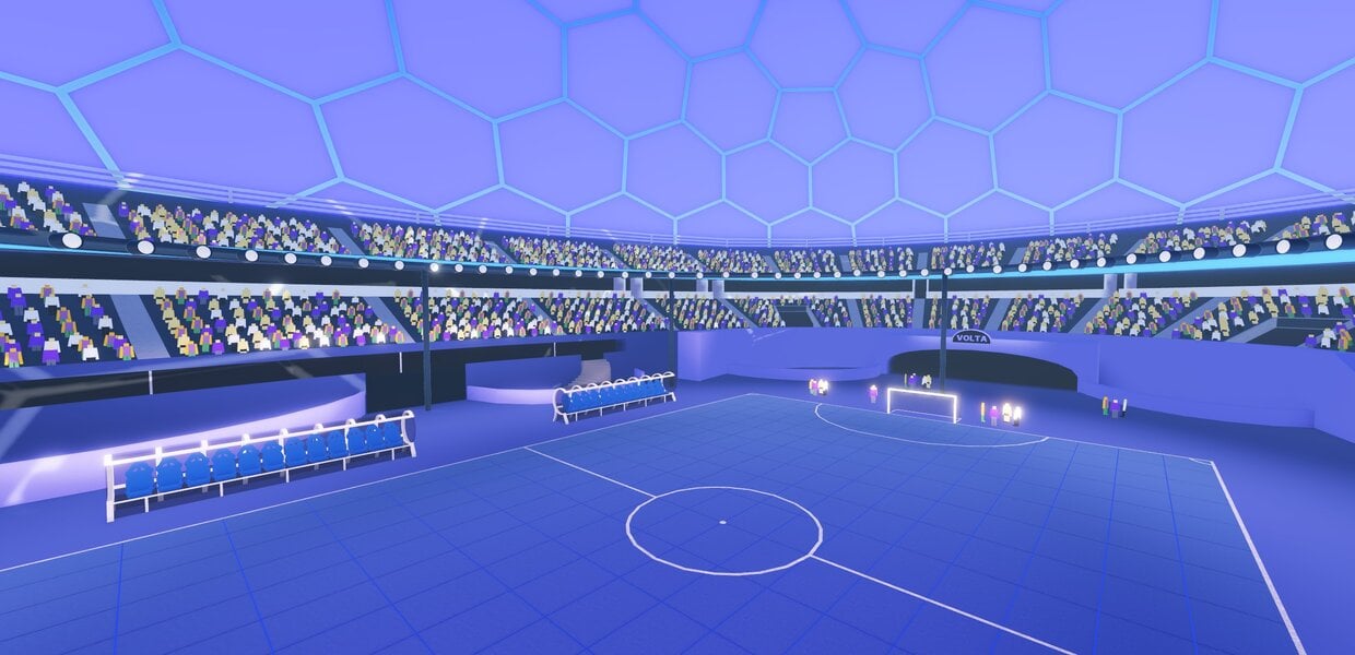 Futuristic Soccer Roblox Stadium Map | BuiltByBit