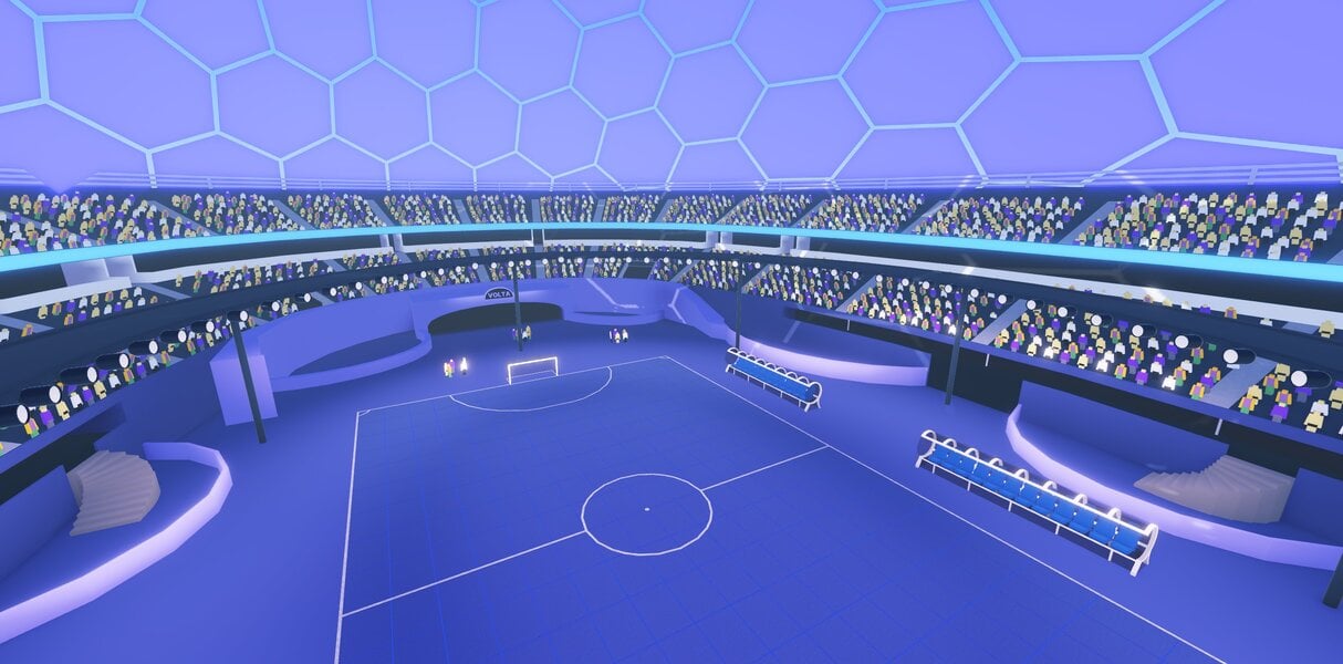 Futuristic Soccer Roblox Stadium Map | BuiltByBit