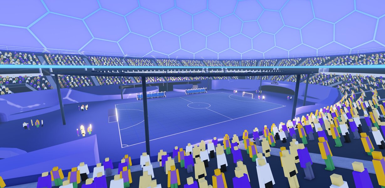 Futuristic Soccer Roblox Stadium Map | BuiltByBit
