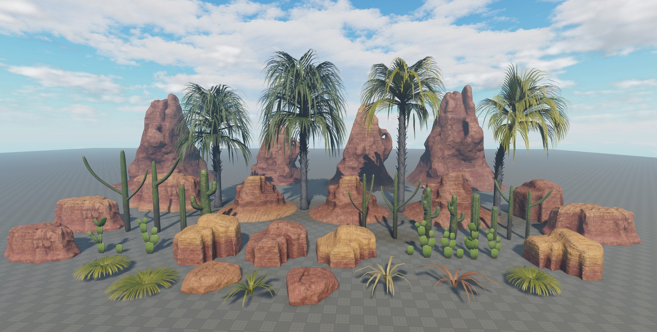 Realistic Desert Roblox Nature Pack | BuiltByBit