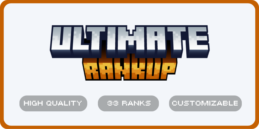 Ultimate Rankup - Configuration | BuiltByBit