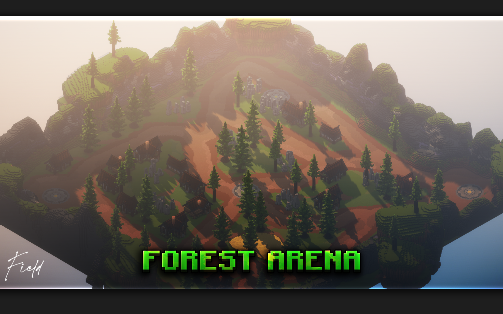 Forest arena | PVP x FFA | 370x2500 | BuiltByBit