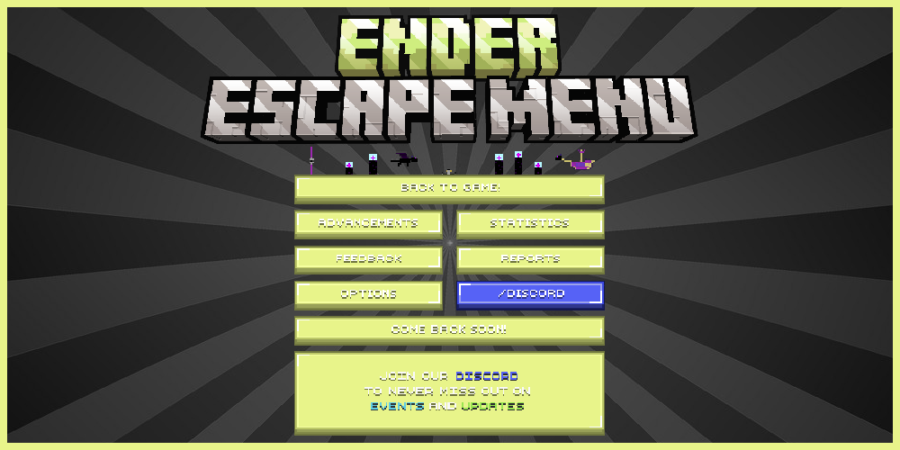 Ender ESC Menu | Oraxen, IA & Nexo | BuiltByBit