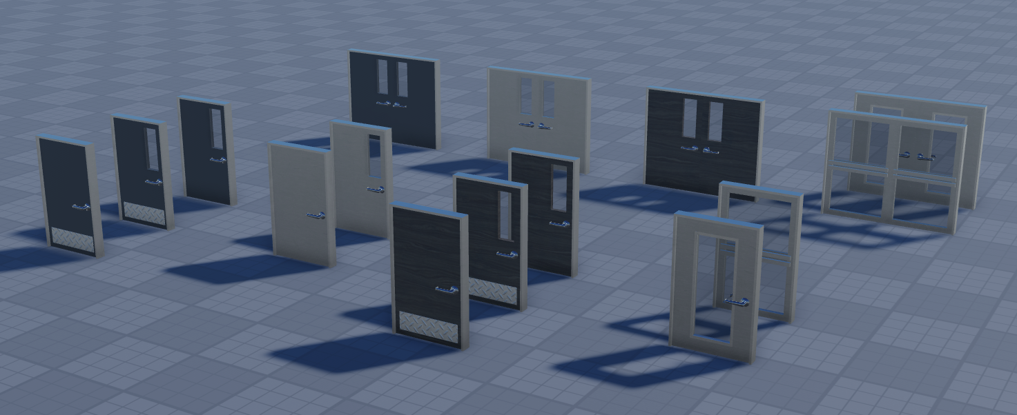 Animated Door System with Custom Prompt | BuiltByBit
