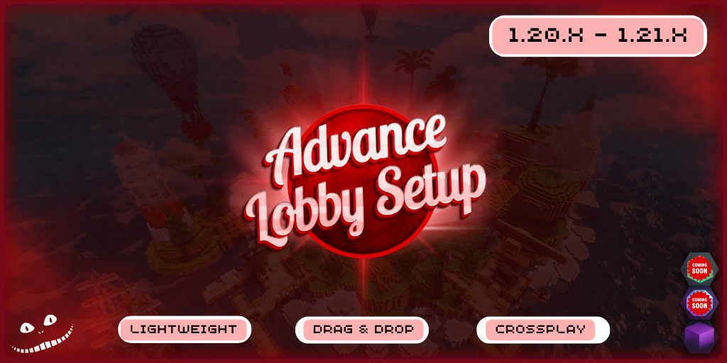 Advance Lobby Setup | ItemsAdder | BuiltByBit