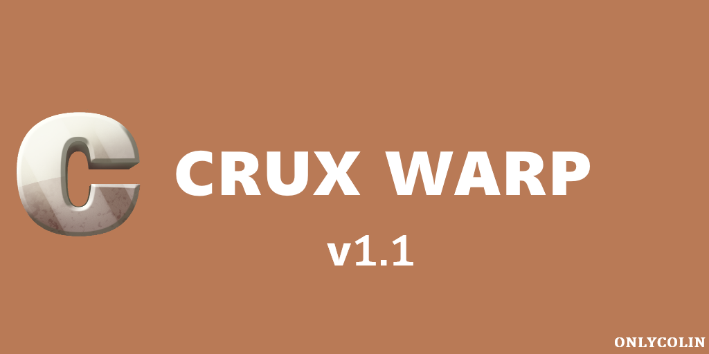 Crux Warp | Advanced Warps | Skript | BuiltByBit