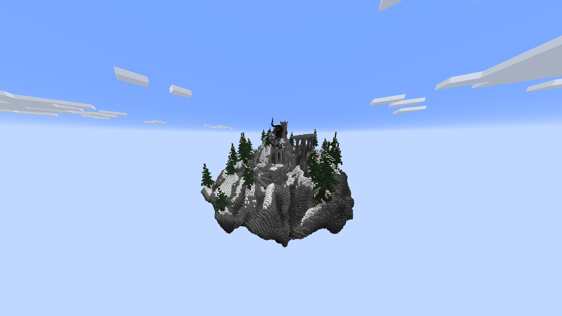 Spawn Island 150x150 Map | BuiltByBit