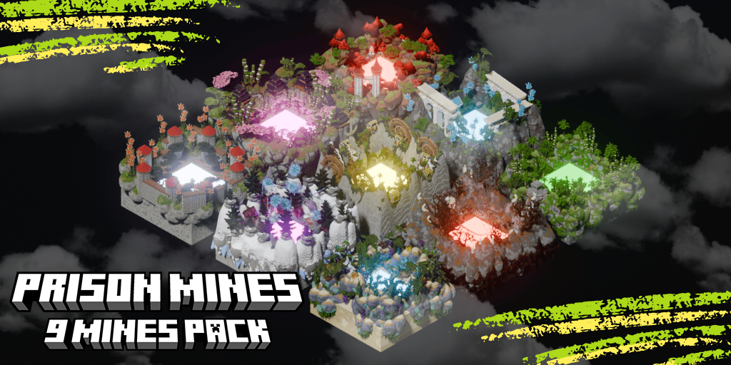 Prison Mines Pack | BuiltByBit