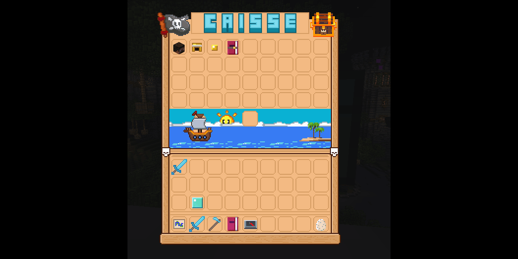 Crates gui Pirate | Itemsadder | BuiltByBit