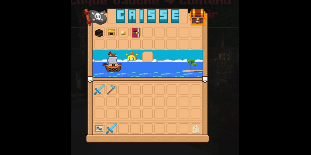 Crates gui Pirate | Itemsadder | BuiltByBit