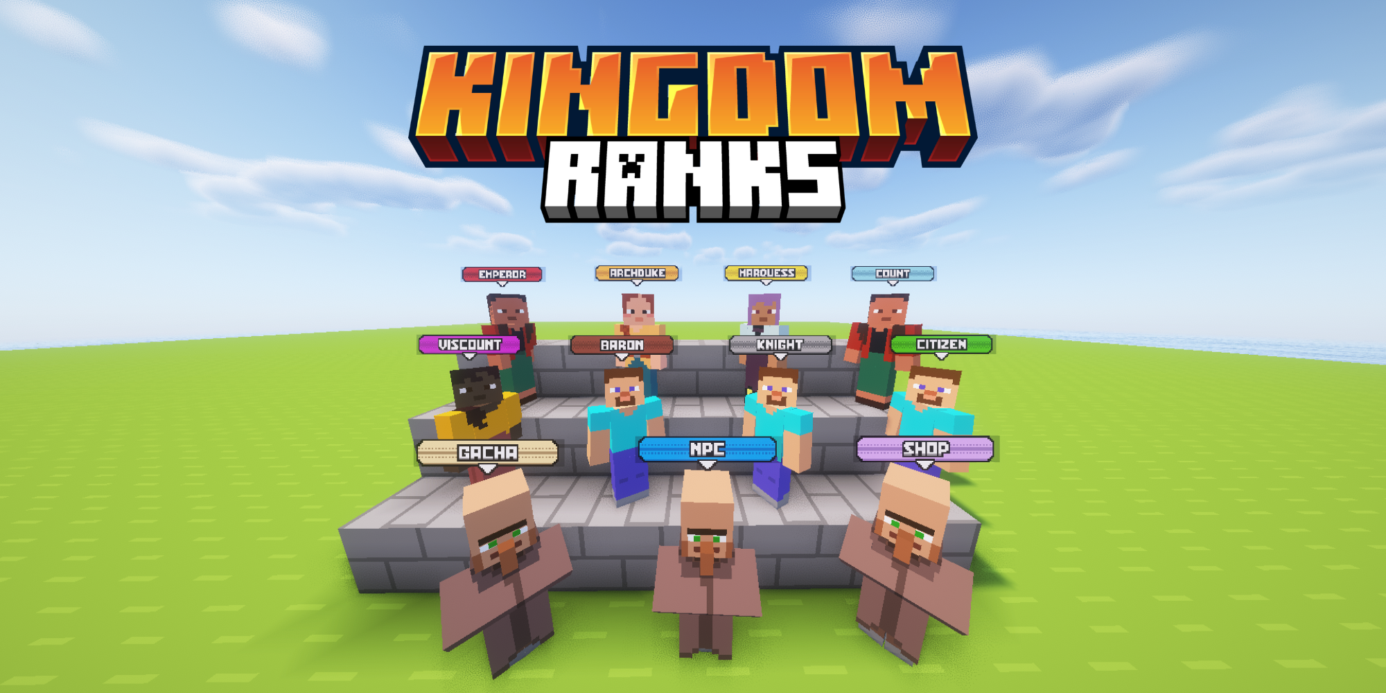 Custom Kingdom Prefix for Ranks and NPC | BuiltByBit