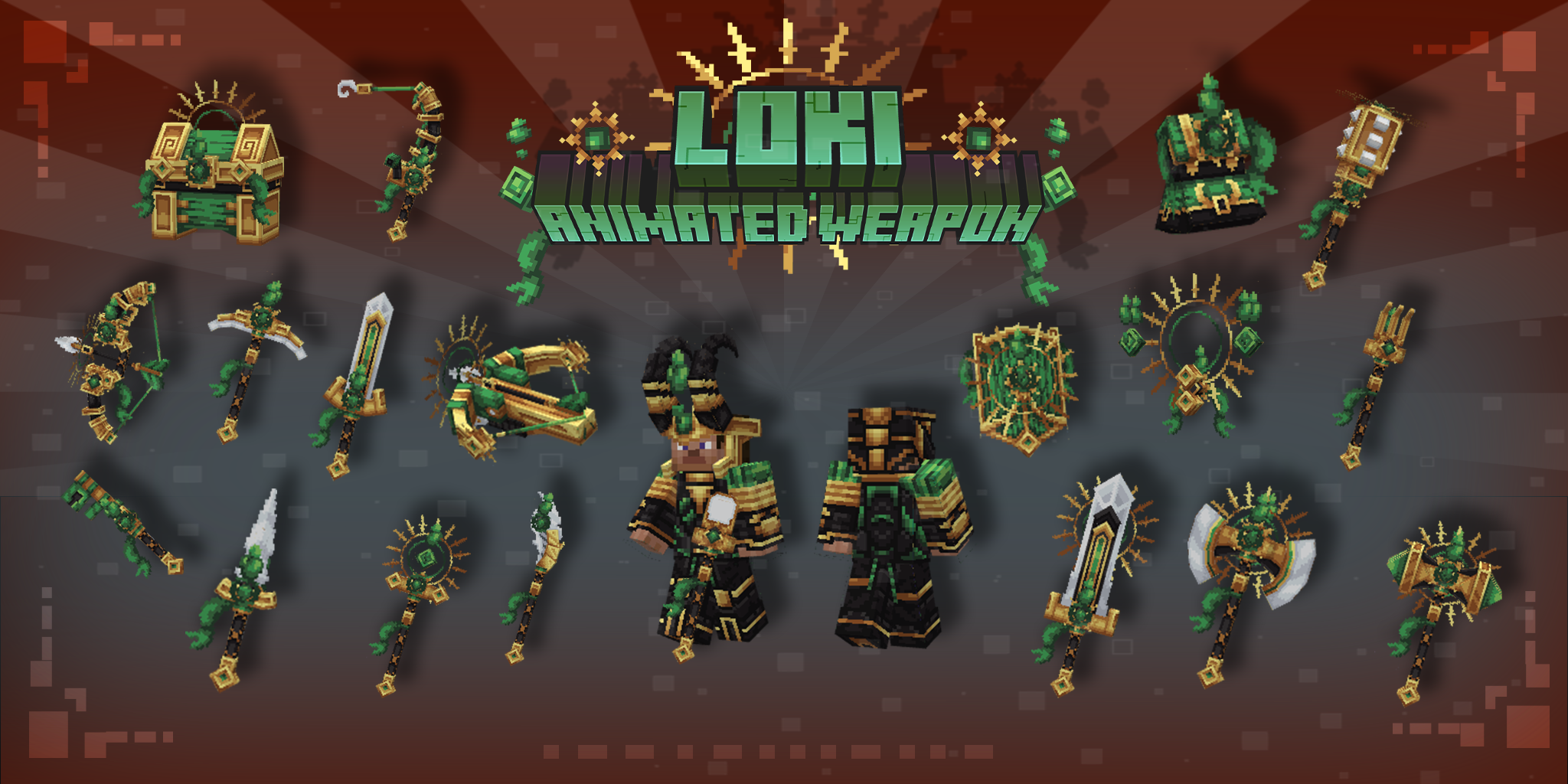 Loki Animated Weapon Set | BuiltByBit