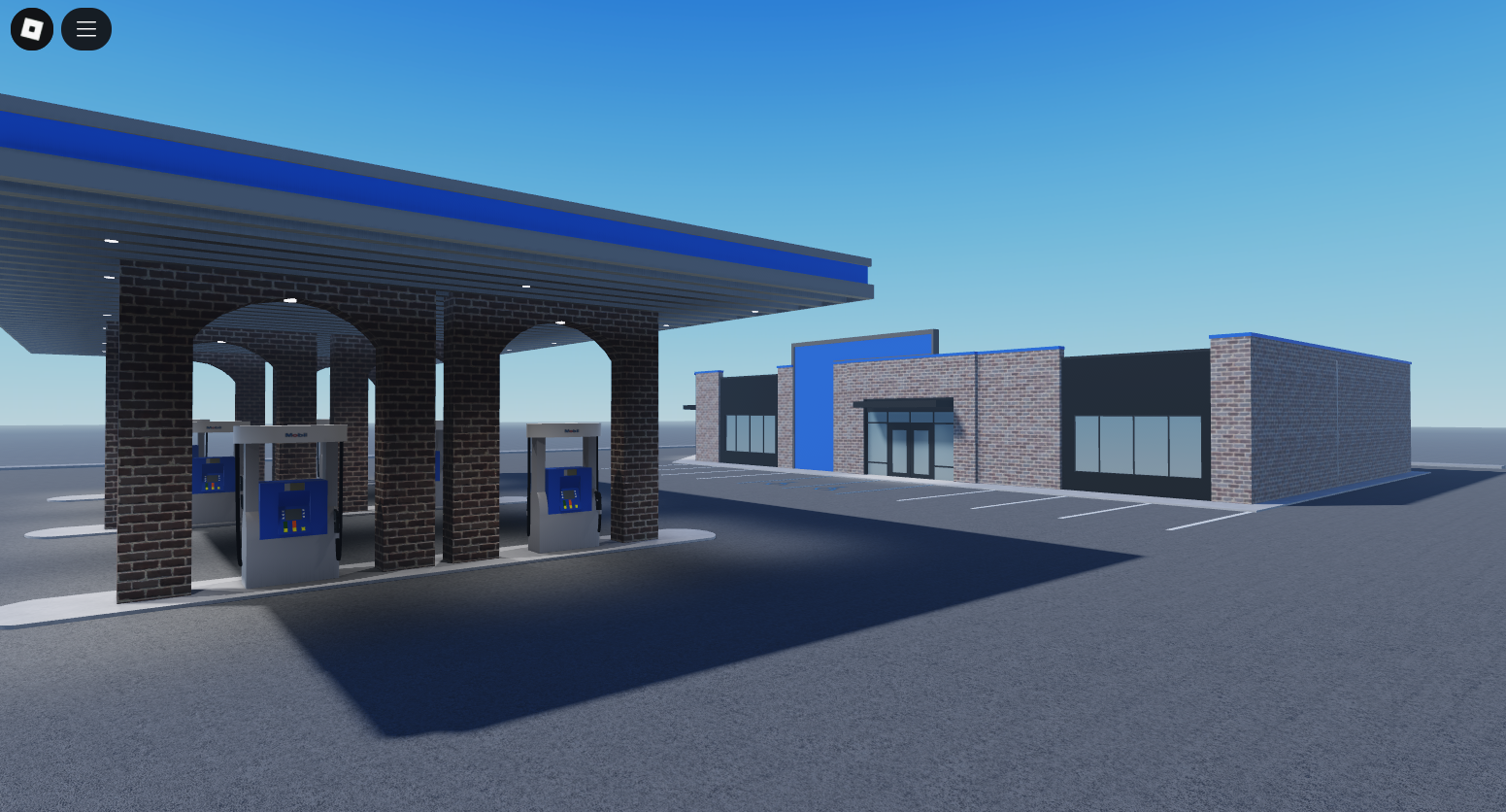 Modern Mobile Gas Station | BuiltByBit