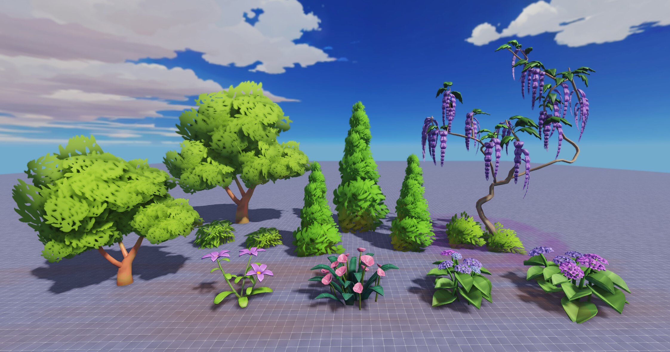Fantasy Stylized Forest Roblox Pack | BuiltByBit